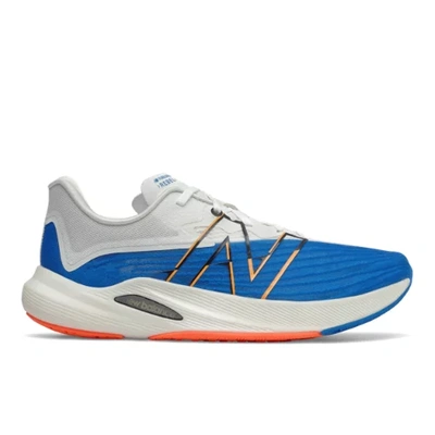 New Balance Men's Fuelcell Rebel V2 In Blue/white | ModeSens
