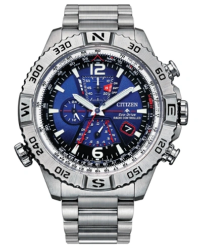Citizen Men's Chronograph Promaster Navihawk Stainless Steel Bracelet ...