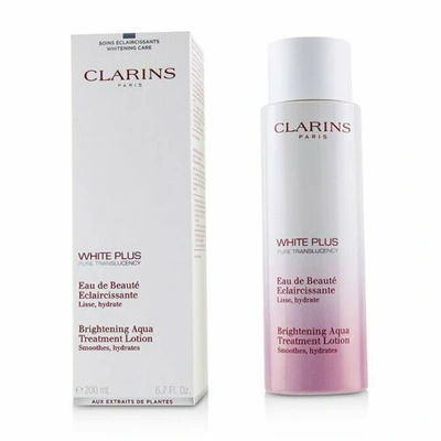 Clarins White Plus Pure Translucency Brightening Aqua Treatment Lotion ...