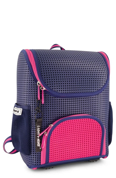 Light Plus Nine Kids' Perforated Backpack In Pink | ModeSens