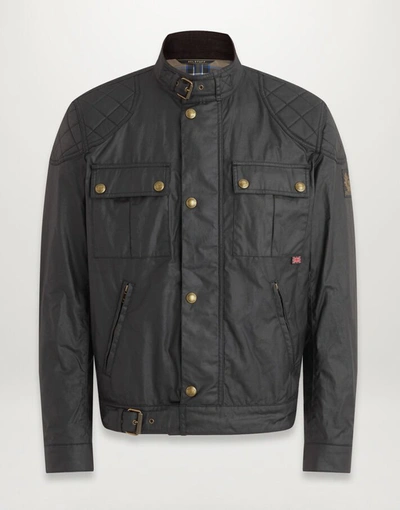 Belstaff Men's Brookstone Waxed Cotton Jacket ( In Black | ModeSens