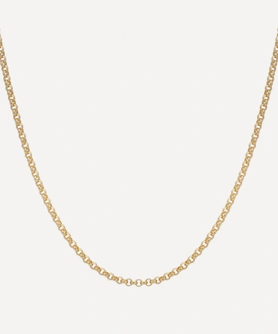 Anna + Nina Gold-plated Jasseron Chain Necklace | ModeSens