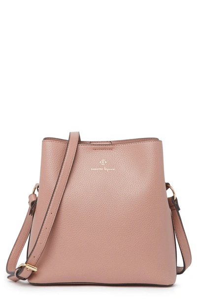 Nanette Lepore Colleen Triple Section Bucket Bag In Mauve | ModeSens