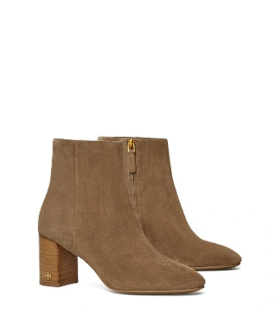Tory Burch Brooke Ankle Boot In River Rock | ModeSens