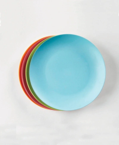 Tableau Bamboo Fiber Dinner Plates, Set Of 4 In Multi | ModeSens