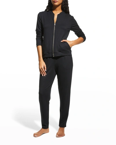 Hanro Balance Long Lounge Pants In Black | ModeSens