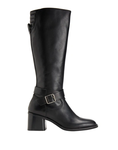 8 By Yoox Knee Boots In Black | ModeSens