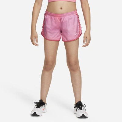 Nike Dri-fit Tempo Big Kids' (girls') Training Shorts In Pink | ModeSens