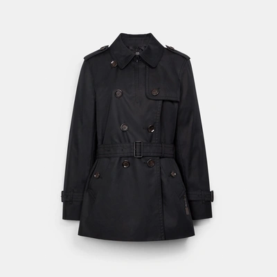 Coach Women's Short Trench | ModeSens