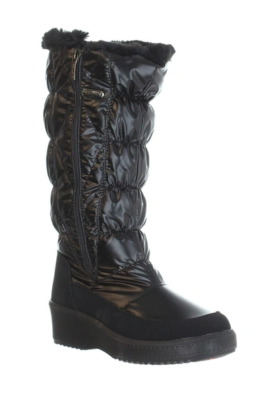 Pajar Alexandra Faux Fur Lined Insulated Boot In Black | ModeSens