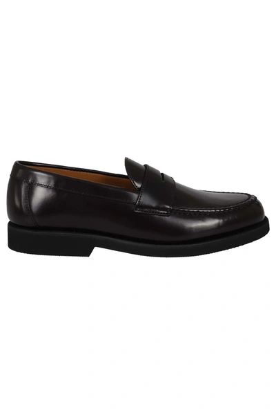 Sebago Ryan Brushed Polaris Moc Moccasin In Burgundy | ModeSens