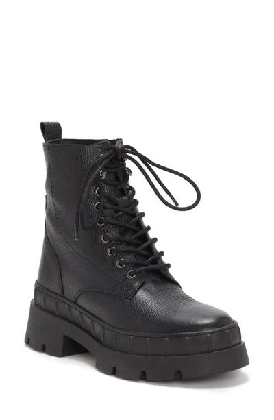 Vince Camuto Nashlen Combat Boot In Black | ModeSens