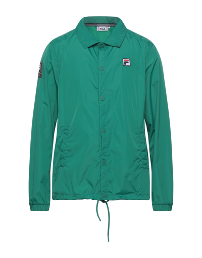 Fila Jackets In Green | ModeSens