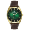 Caribbean Joe Quartz Green Dial Mens Watch Cj7127gd In Brown,gold Tone ...