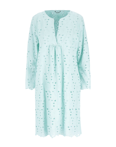 Caliban Midi Dresses In Sky Blue | ModeSens