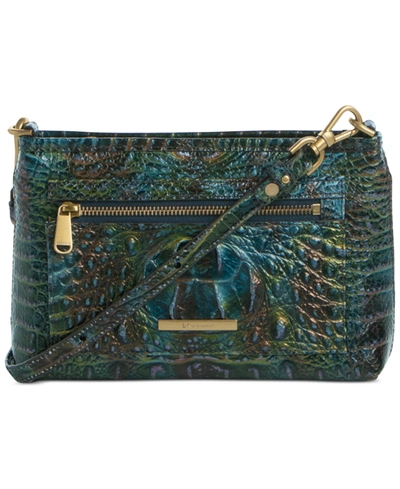 Brahmin Vida Embossed Leather Crossbody In Multi | ModeSens