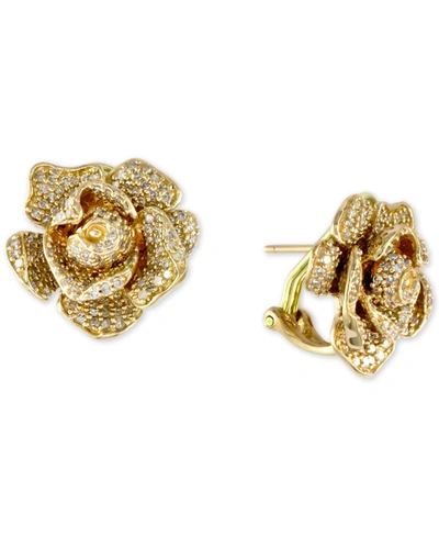 Effy Collection Pave Rose By Effy Diamond Flower (1-1/3 Ct. T.w.) In ...