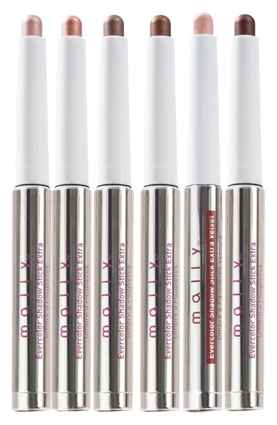 Mally Evercolor Eyeshadow Stick Extra 6-piece Collection (limited ...