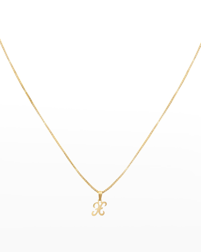 Kozakh Meredith Box Necklace, X In Gold | ModeSens