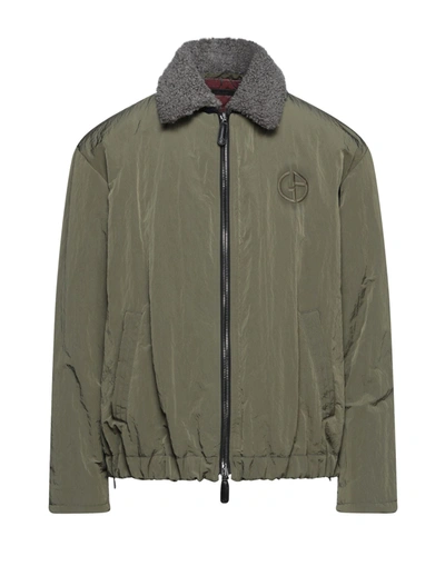 Giorgio Armani Jackets In Green | ModeSens