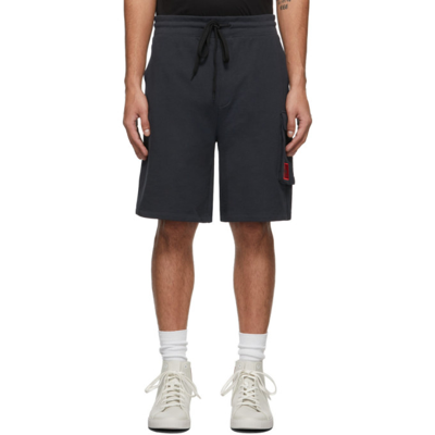 Hugo Boss Navy Dizzi Shorts In 405 Dark Blue | ModeSens