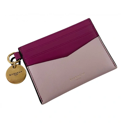 Pre-owned Givenchy Leather Purse In Pink | ModeSens