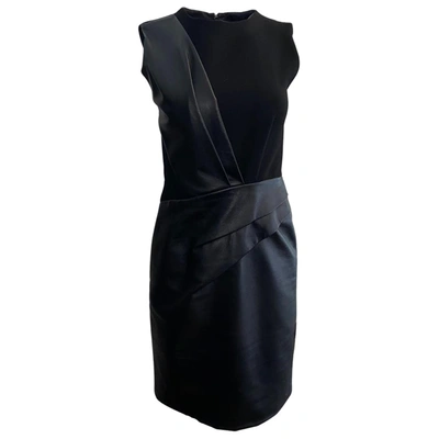 Pre-owned J Mendel Wool Dress In Black | ModeSens