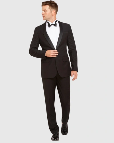 Kelly Country Livorno 1 Button Slim Fit Dinner Suit In Black | ModeSens