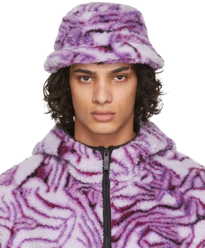 Mcq By Alexander Mcqueen Grow Up Logo-appliquéd Printed Fleece Bucket ...