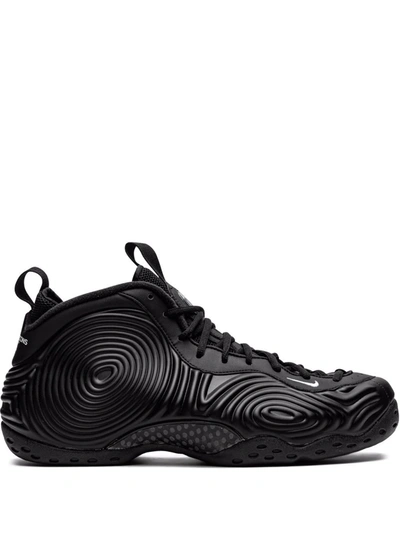 Nike X Cdg Air Foamposite One Sneakers In Black | ModeSens