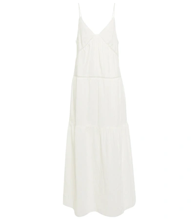 Sir Maja Cotton Jacquard Midi Dress In Ivory | ModeSens