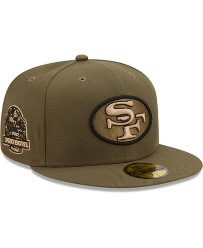 New Era Men's Olive San Francisco 49ers 1983 Pro Bowl Camo Undervisor ...