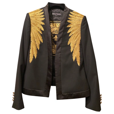 Pre-owned Balmain Blazer In Black | ModeSens