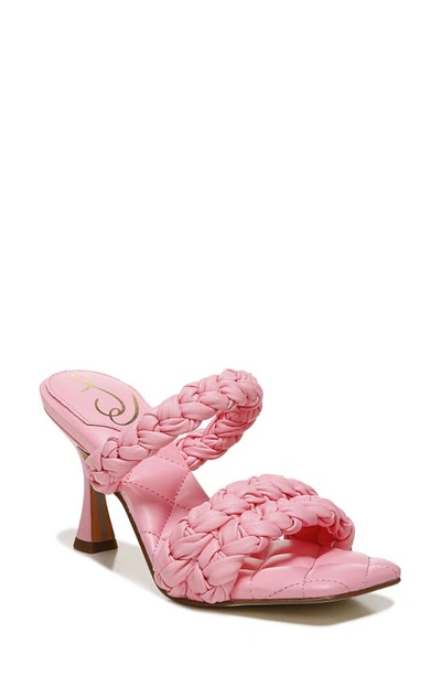 Sam Edelman Meghan Braid Slide Sandal In Cactus Flower | ModeSens
