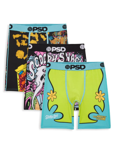 Psd 3-pack Scooby-doo Print Boxer Briefs Set In Neutral | ModeSens