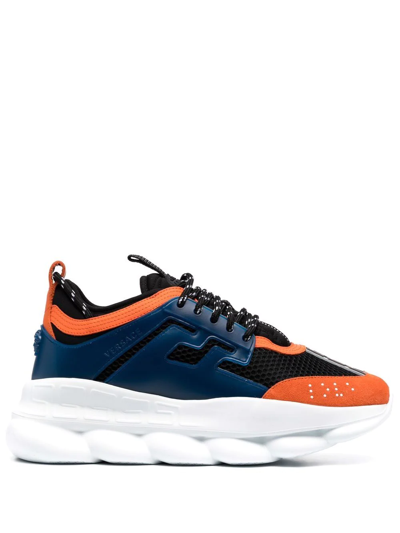 Versace Chain Reaction Multicolored Sneakers | ModeSens