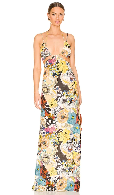 Alexis Women's Cassandra Floral Cutout Maxi Dress In Print | ModeSens