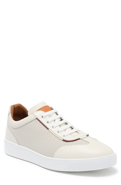 Bally Baxley Perforated Leather Sneaker In 0300 White | ModeSens