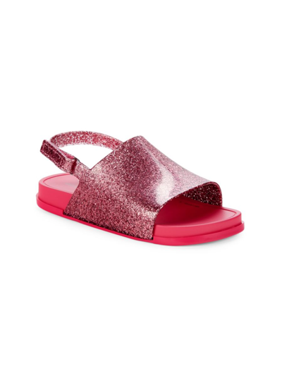 Mini Melissa Kids' Baby's, Little Girl's & Girl's Glitter Beach Slide ...