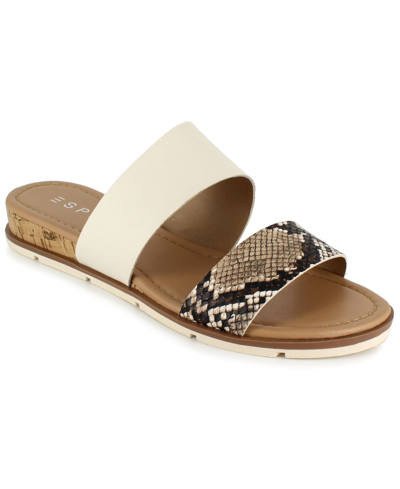 Esprit Women's Dansel Flat Sandals Women's Shoes In Off White | ModeSens