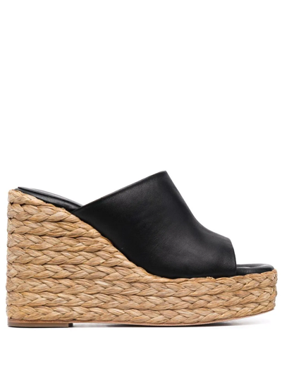 Paloma Barceló Tera Sandal In Black Leather | ModeSens