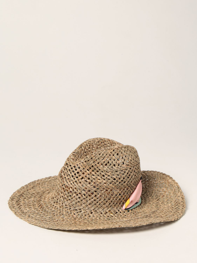 Emilio Pucci Straw Hat In Natural | ModeSens