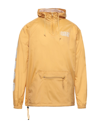 Obey Jackets In Ocher | ModeSens