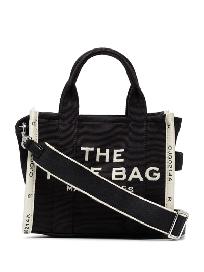 Marc Jacobs The Jacquard Mini Tote Bag In Black | ModeSens