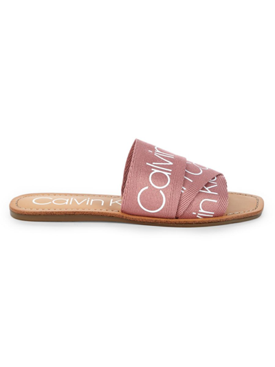 Calvin Klein Bainy Logo Slides