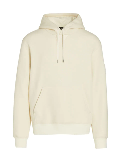 Mackage Drawstring Hooded Sweatshirt In White | ModeSens