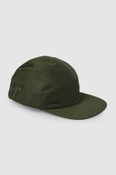 Cos Nylon Five-panel Cap In Green | ModeSens