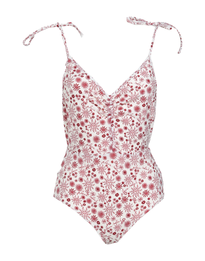 Sandro One-piece Swimsuits In White | ModeSens