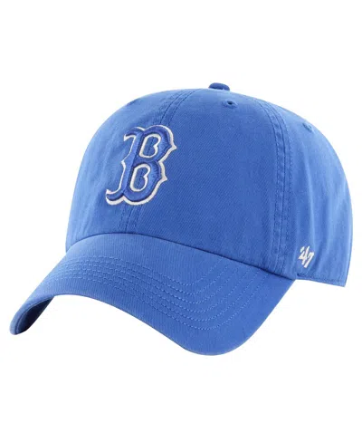 47 Brand Men's Blue Boston Red Sox Classic Franchise Fitted Hat | ModeSens