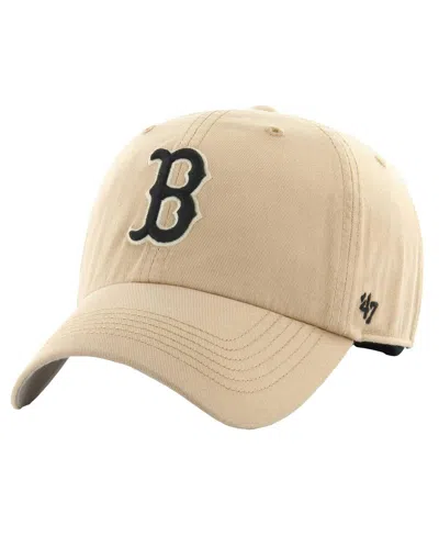 47 Brand Men's Khaki Boston Red Sox Dusted Franchise Fitted Hat | ModeSens